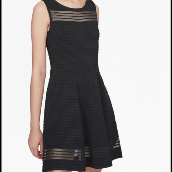 French Connection | Dresses | French Connections Knit Black Mini Dress ...
